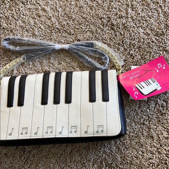 Betsey Johnson | Bags | Brand New Betsy Johnson Keyboard Purse | Poshmark
